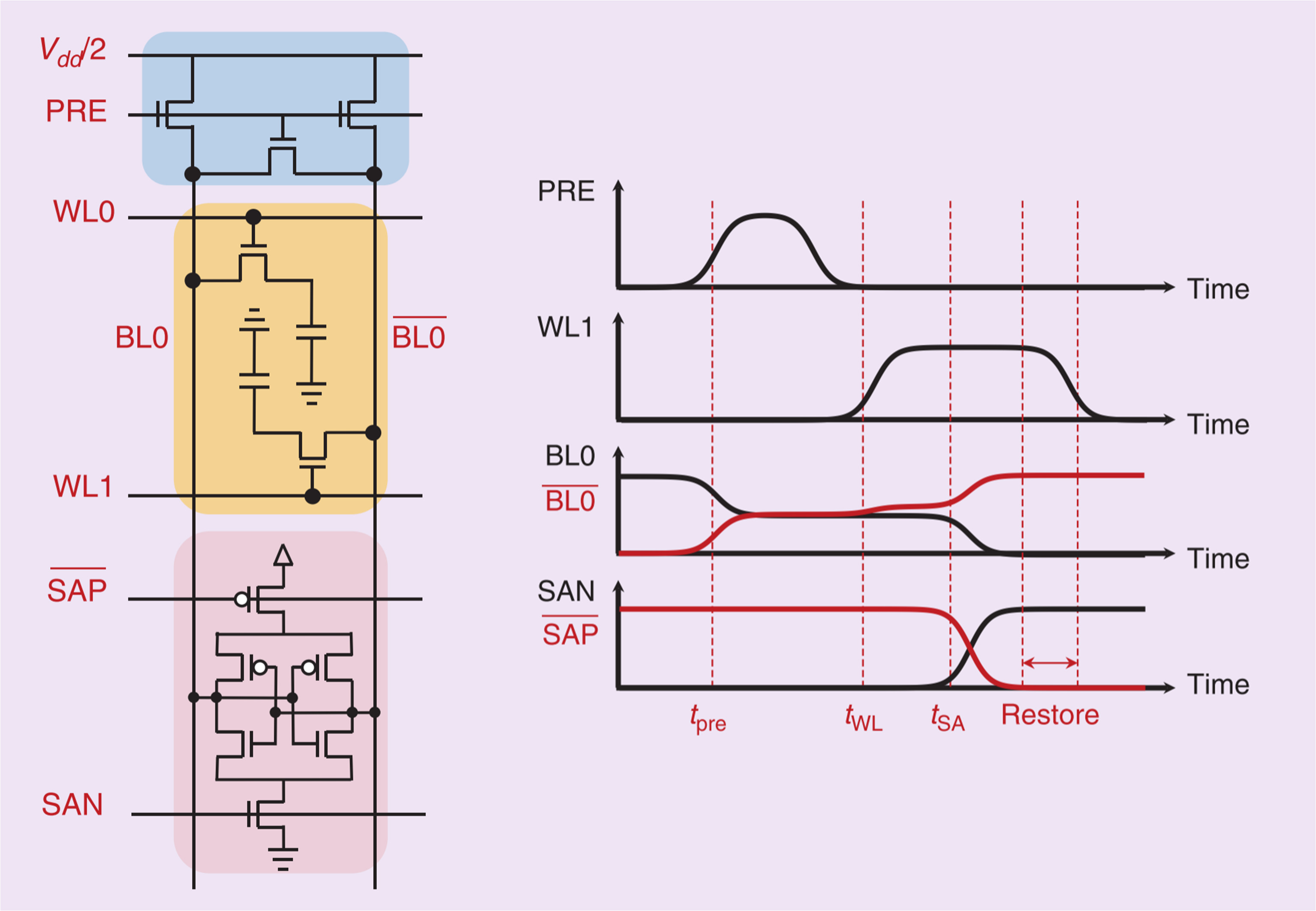 王小桃带你读文献：DRAM中的1T1C单元与感测放大器 1T1C Cell and Sense Amplifier - 知乎