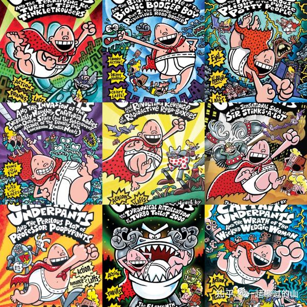 Captain Underpants series1-10 Full Color Edition-Dav Pilkey - 知乎