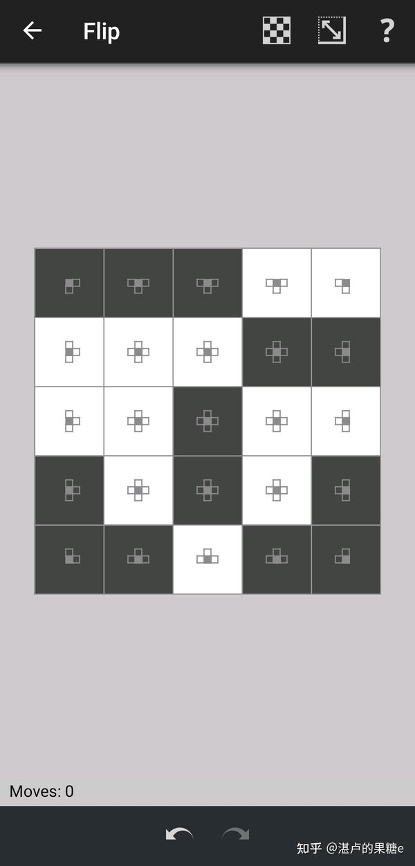 Puzzles中一个有趣的小游戏——Flip - 知乎