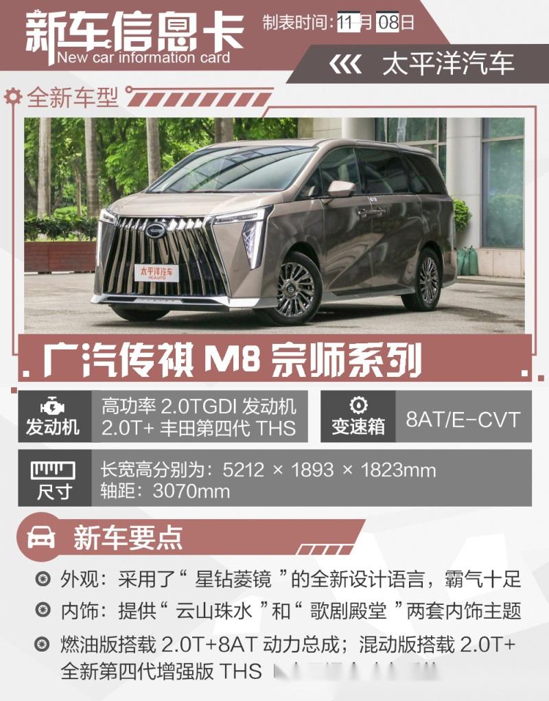 不输GL8的国产MPV标杆来了！传祺M8宗师系列刚上市，选哪款最好？ - 知乎
