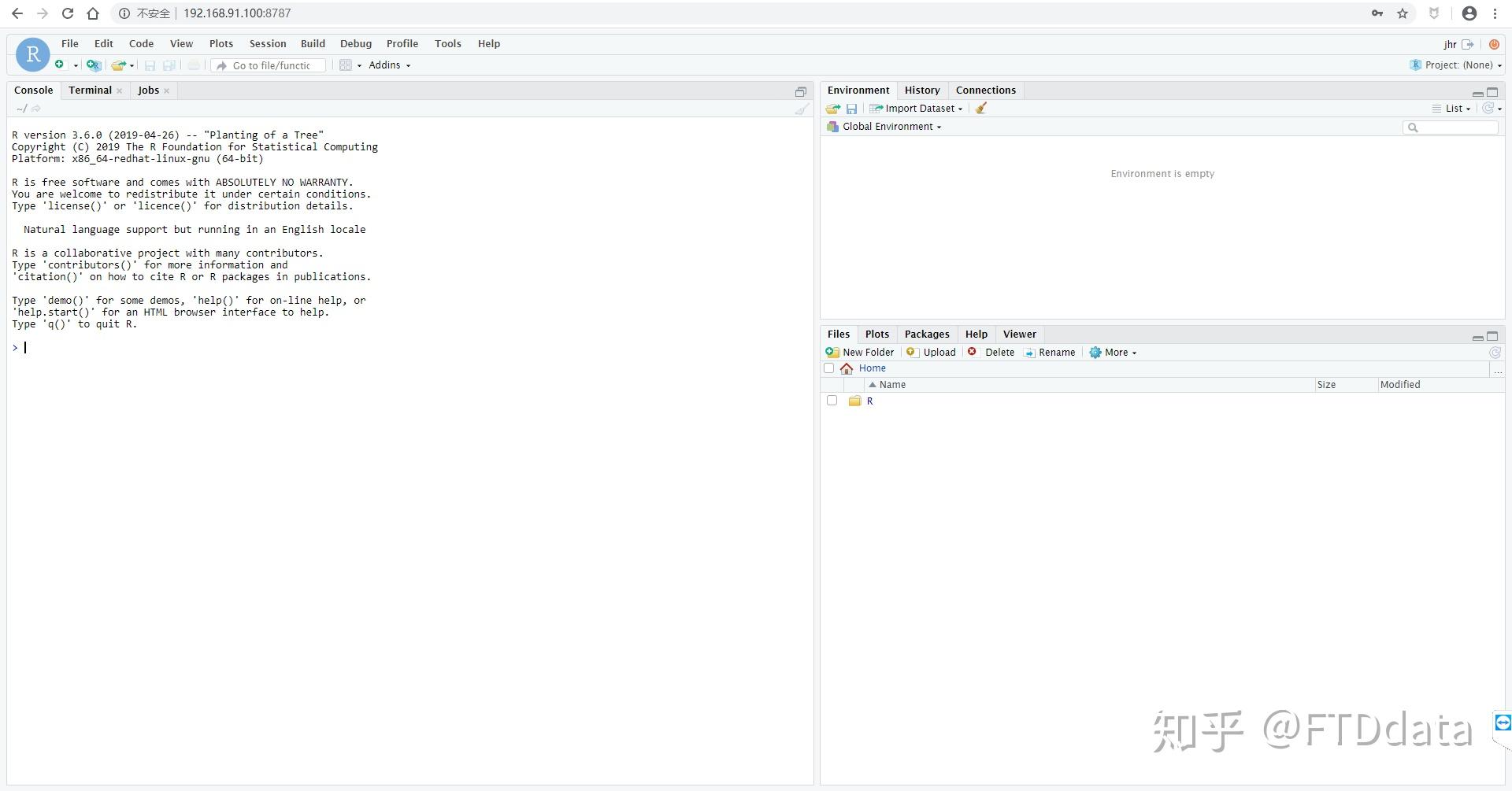 在服务器中使用R--RStudio Server - 知乎