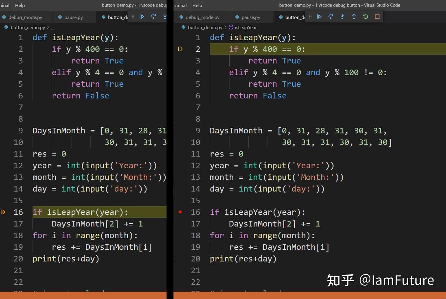 【新手向】Python x VS Code debug按钮 与 进阶debug介绍 - 知乎