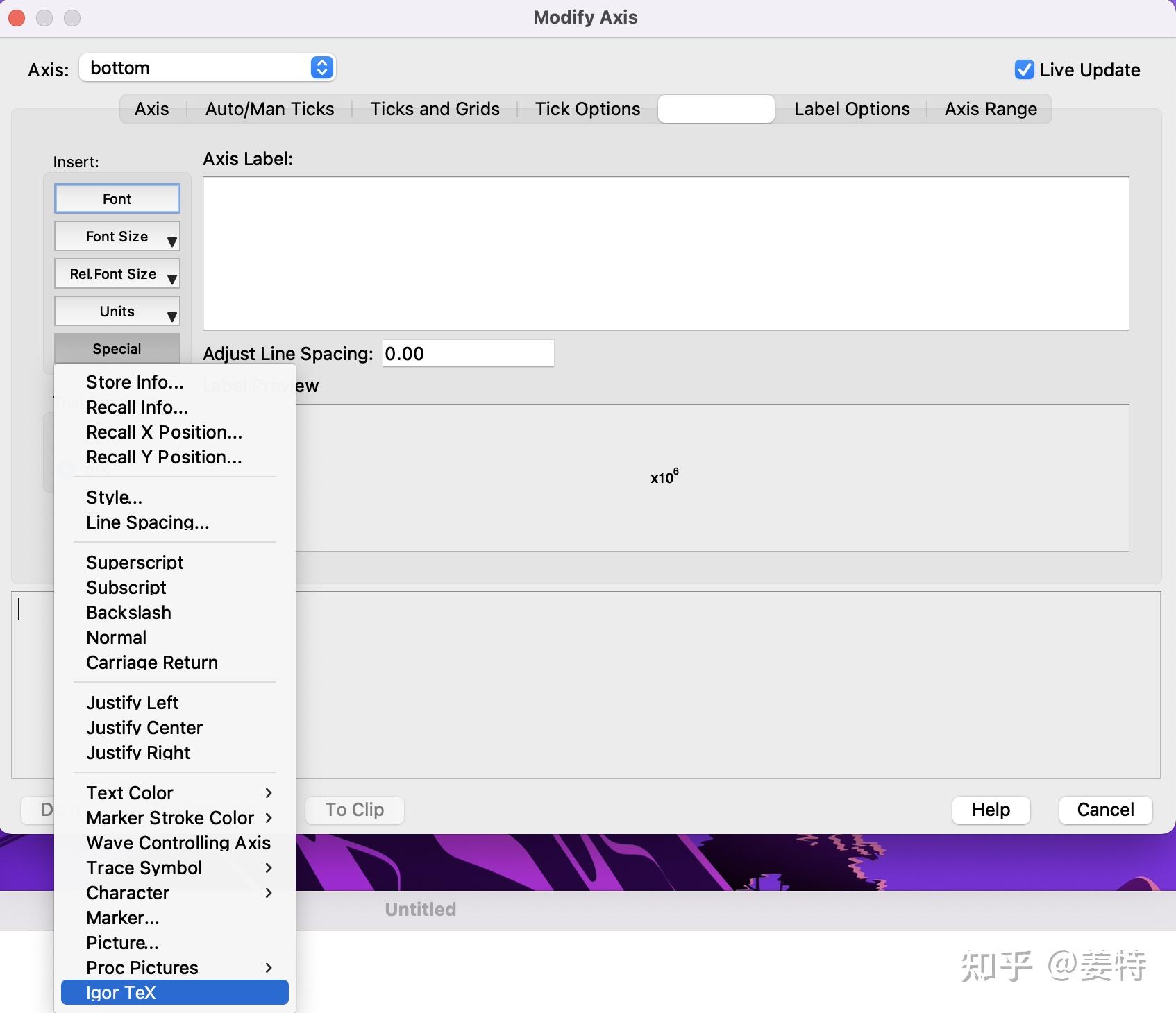 Igor Pro中如何使用LaTeX输入公式 - 知乎
