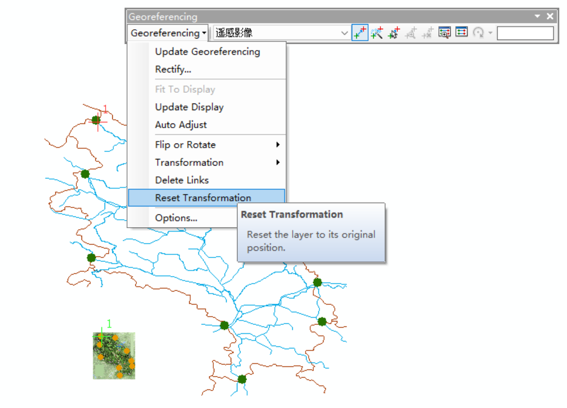 ArcGIS-ArcMap10.8 空间校正 - 知乎