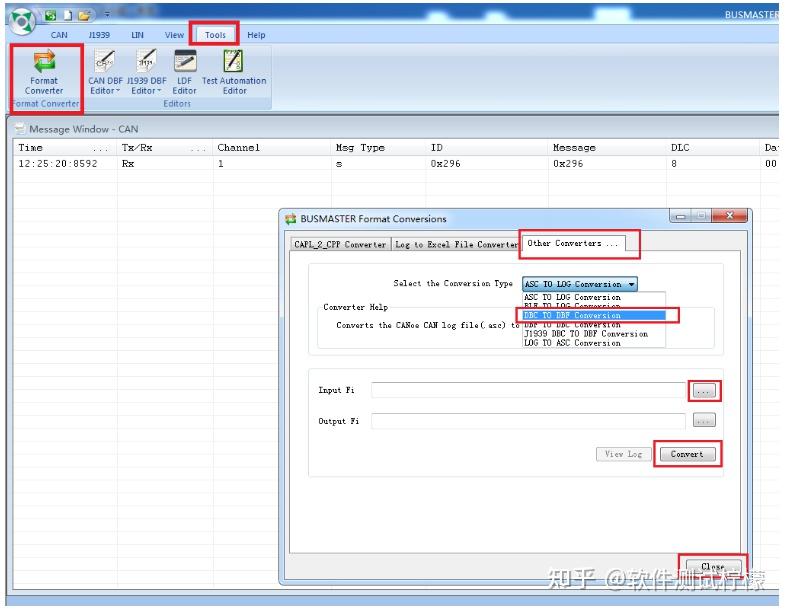 车载测试必备工具—busmaster详细使用指南 - 知乎