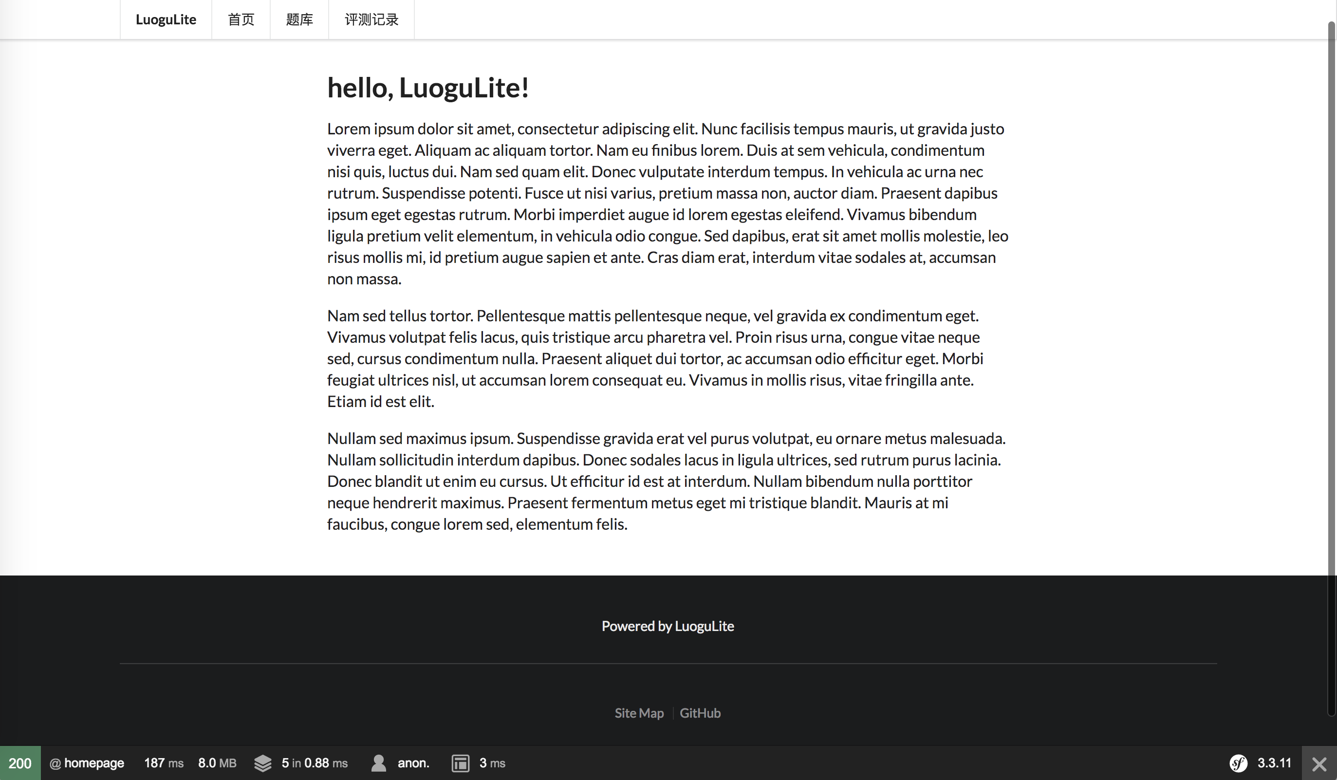 两周打造自己的Online Judge: LuoguLite #4 - 从控制器到前端 - 知乎
