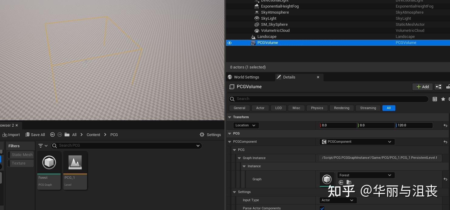 UE5.1 PCG plugin探索(UE5程序化生成/Procedural Content Generation Framework) - 知乎