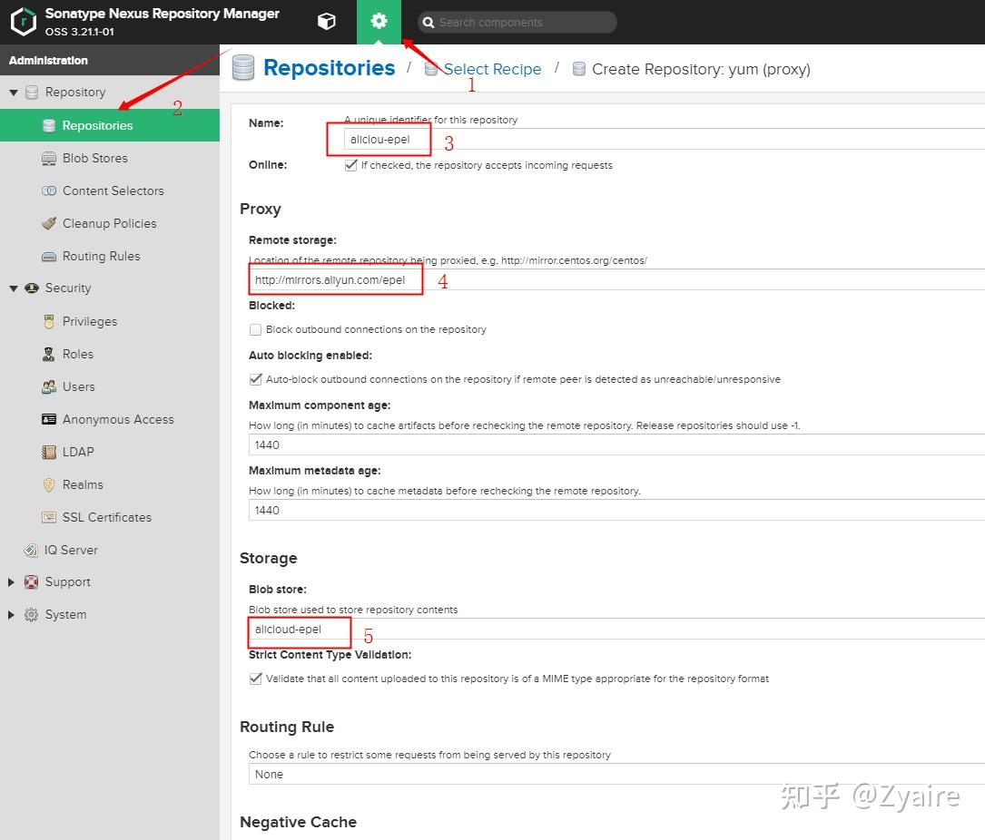 内网基于Nexus代理yum、epel、docker-ce、apt、pypi源 - 知乎