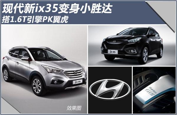 现代新ix35变身小胜达 搭1.6T引擎PK翼虎 - 知乎