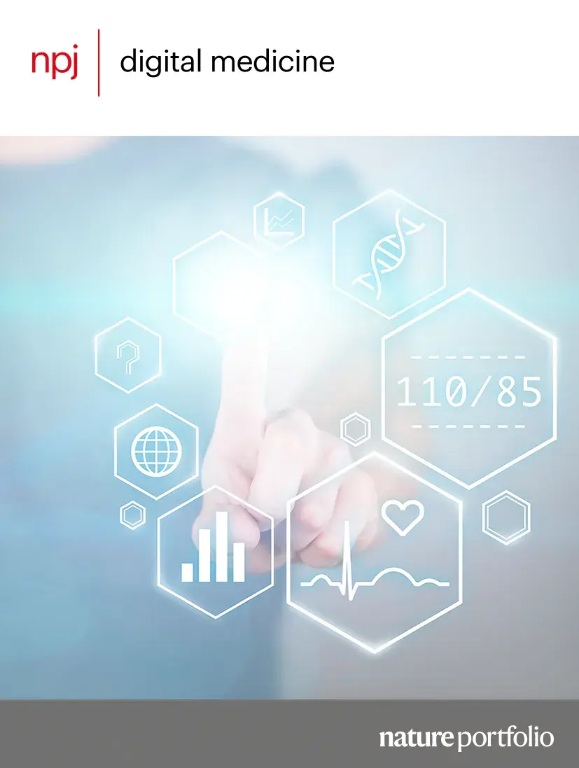 期刊推荐 | Nature Portfolio 旗下 npj Digital Medicine 聚焦数字医学多领域 - 知乎