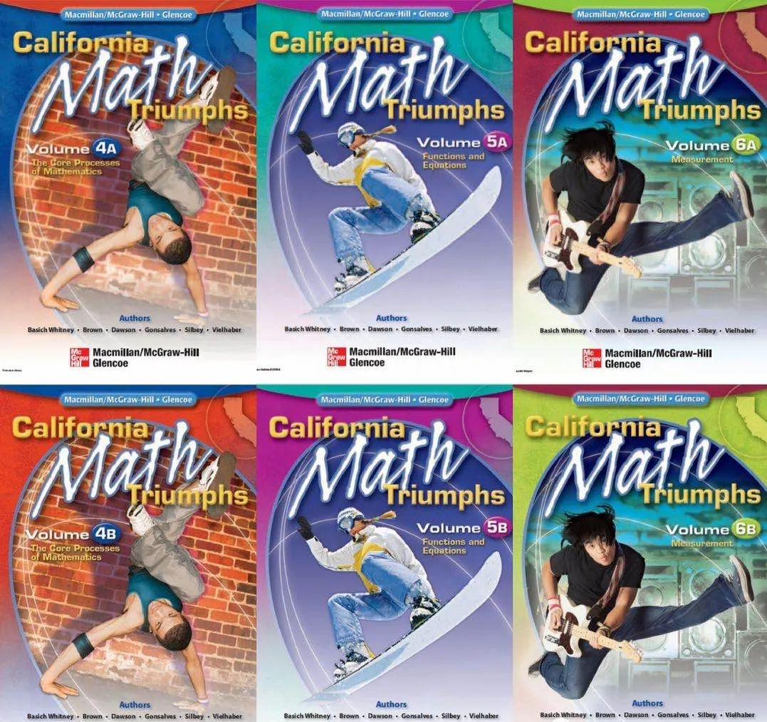 加州数学教材 McGraw-Hill California Math Triumphs - 知乎