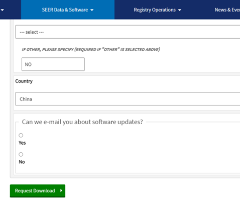 如何从SEER数据库下载数据？——方法详解 - 知乎
