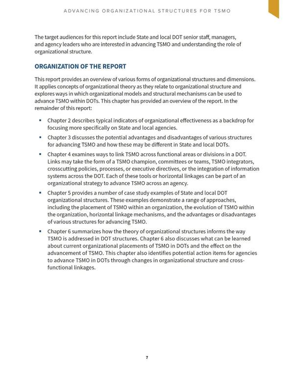 FHWA报告：从组织结构上推进交通系统管理和运营（TSMO）（英）（附下载） - 知乎