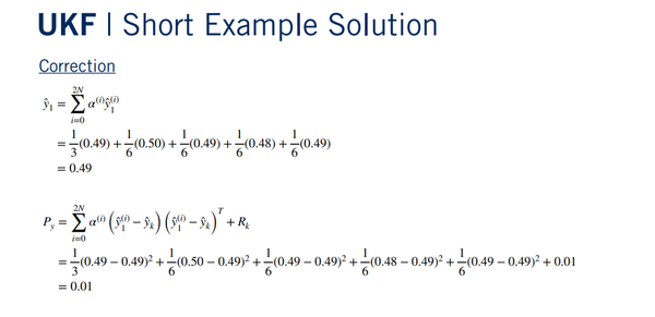 Unscented Kalman Filter(UKF) - 知乎