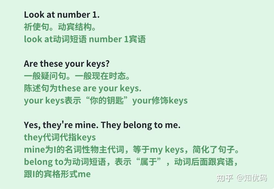 新概念英语一册 98课原文和解析 - 知乎