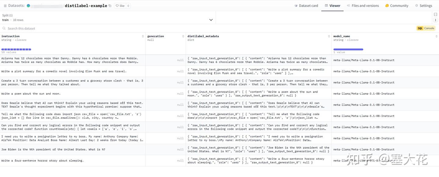 AI 数据集生成和模型微调框架 Distilabel 入门指南：基本概念、安装与快速开始 - 知乎