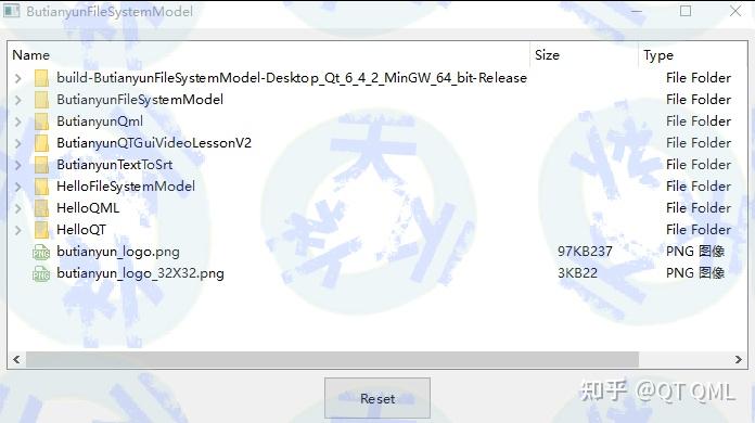 QT疑难杂症之如何使用自定义模型实现文件系统模型？类似QFileSystemModel，却比QFileSystemModel更好用 - 知乎