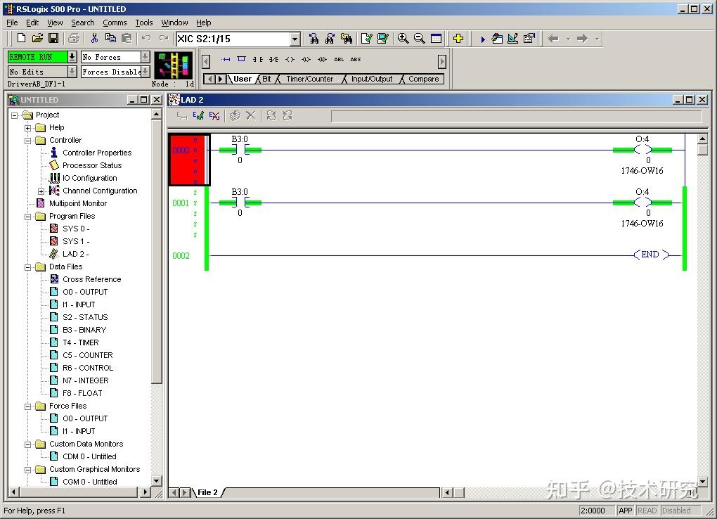 罗克韦尔（AB）PLC，RSLogix500简易入门 - 知乎