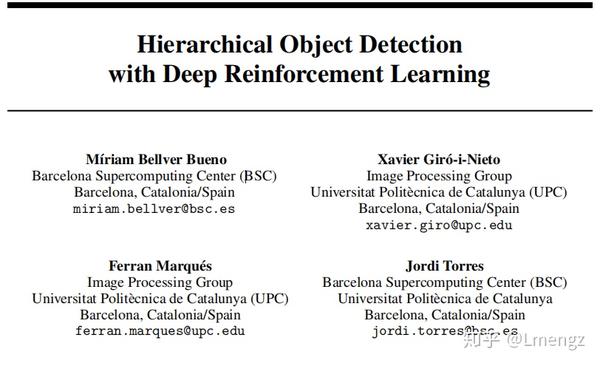 Hierarchical Object Detection with Deep RL笔记 - 知乎