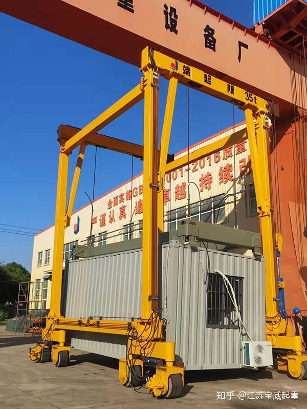 集装箱龙门吊整机性能和适应性 - 知乎