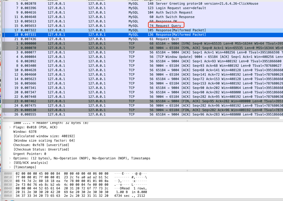 mysql client登录clickhouse报错: Segmentation fault分析及处理过程|#13 - 知乎