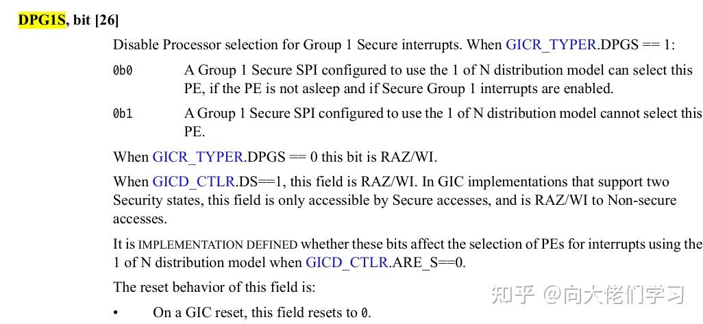 Gicv3 software overview笔记 - 知乎