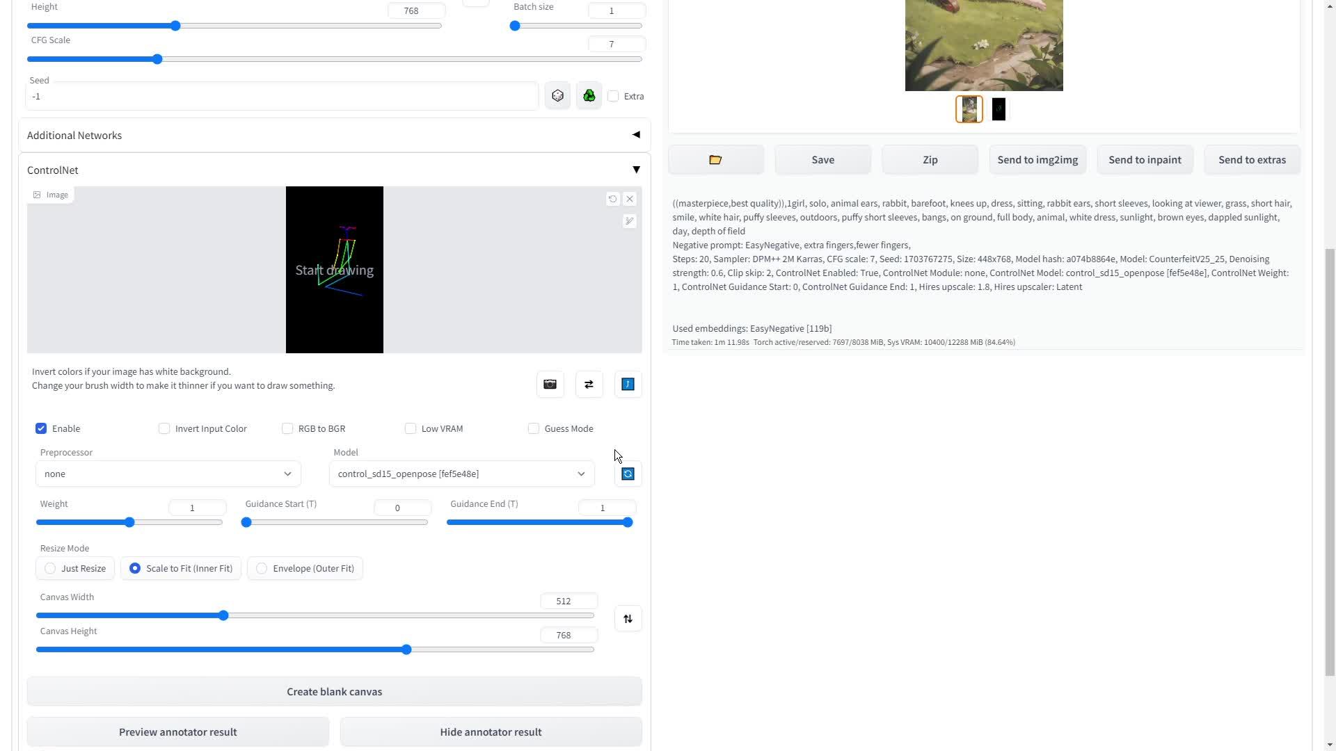 【AI绘画】使用OpenPose editor打造个性化的人物姿势绘画 - 知乎