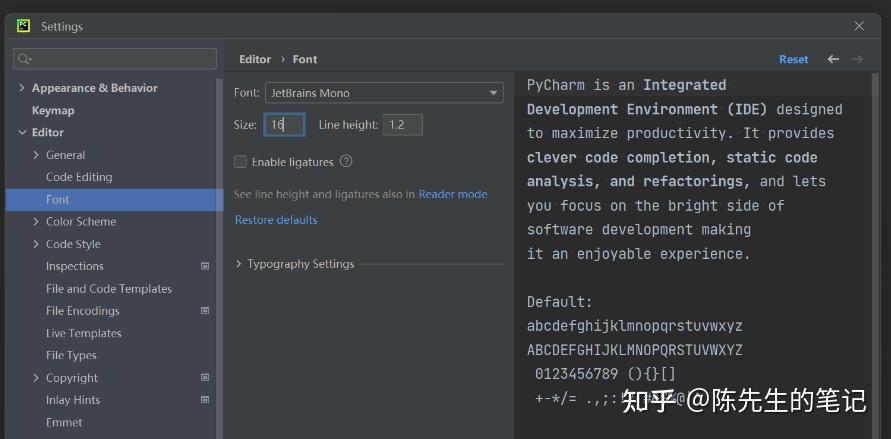 02_Pycharm常用的个性化配置 - 知乎