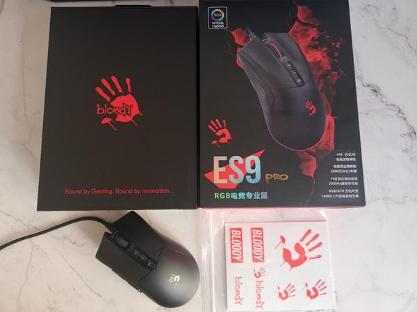 性价比优选，电竞免驱调教——血手幽灵ES9 Pro鼠标使用感受