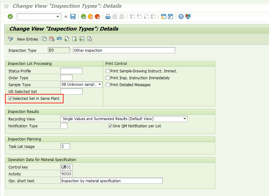 SAP QM初阶事务代码QA11对检验批做UD时出现很多选择集？ - 知乎