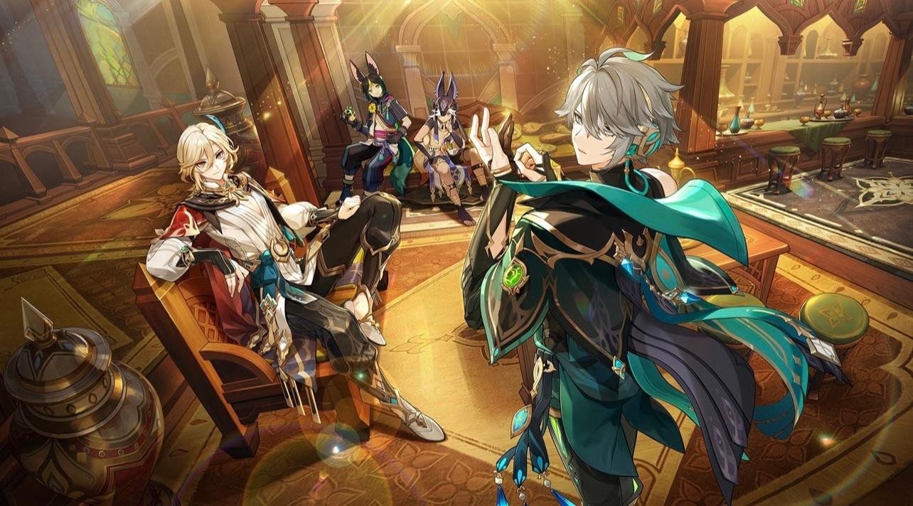 原神卡维＆艾尔海森图片壁纸 - 知乎