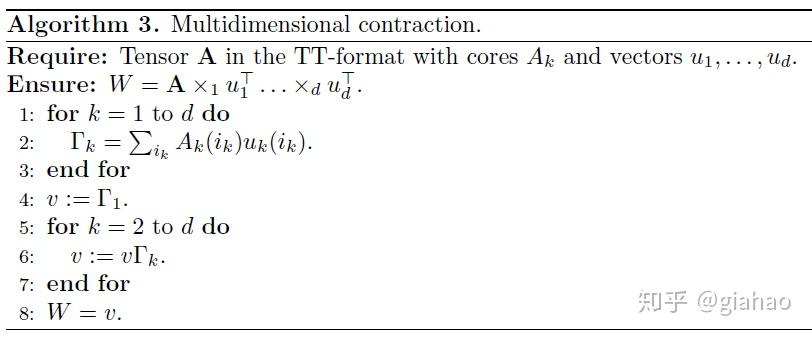 [论文笔记] Tensor Train Decomposition - 知乎