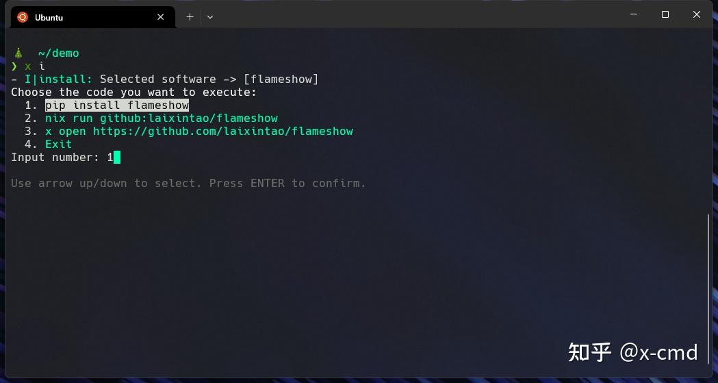 x-cmd install | Flameshow - 终端分析火焰图，性能瓶颈一目了然 - 知乎
