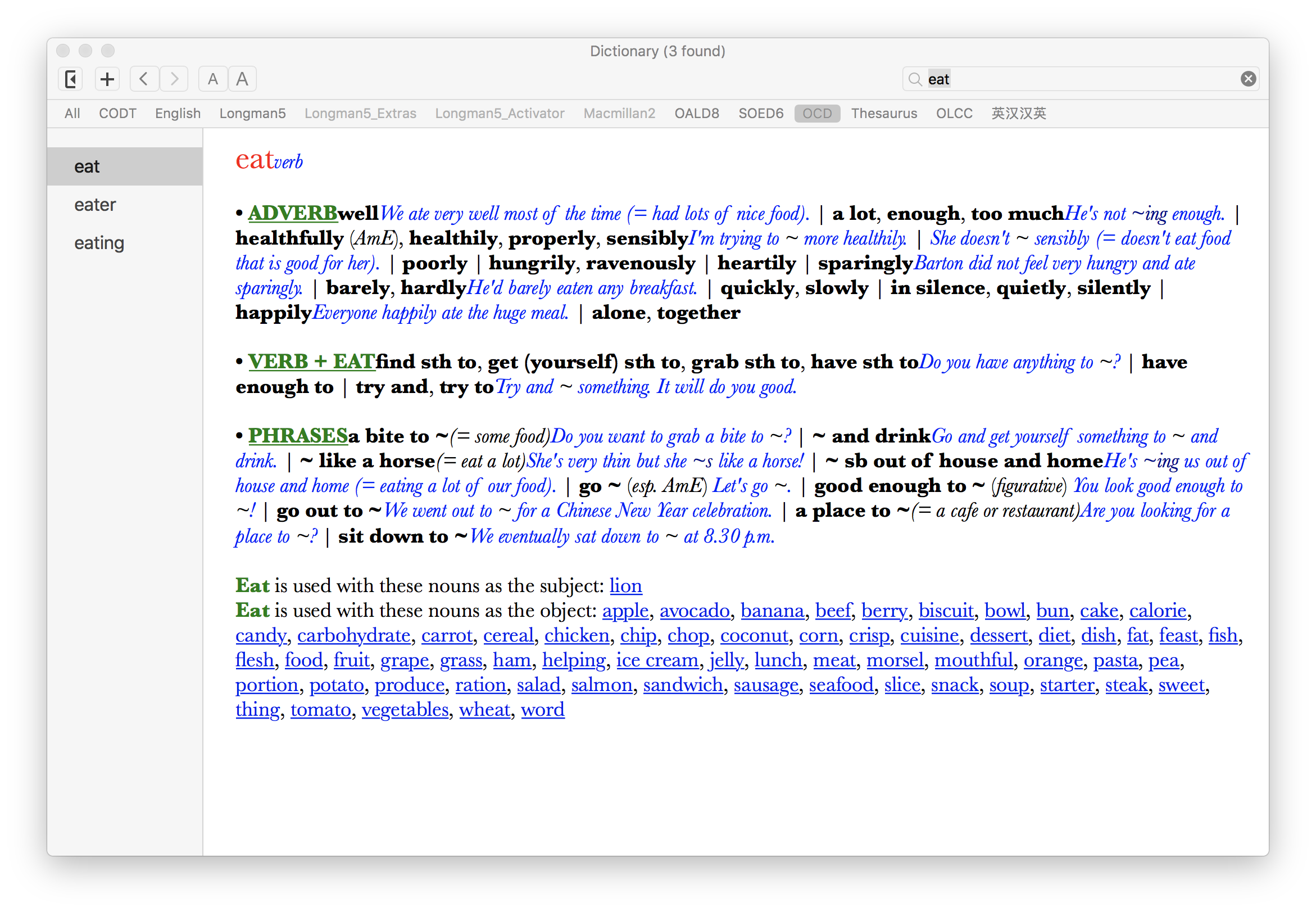 可以给Mac的Dictionary添加其他原装词典吗？怎么添加？ - 知乎