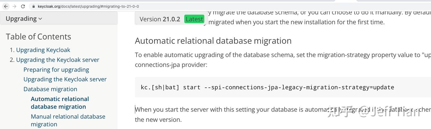 将 Keycloak 从 16 粗暴升级到 21 的丝滑体验 - 知乎