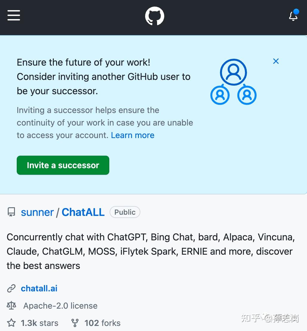 ChatALL：我是 GitHub 榜一！ - 知乎