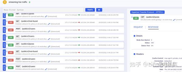 一文解决Kubernetes的API流量查看器-Kubeshark - 知乎