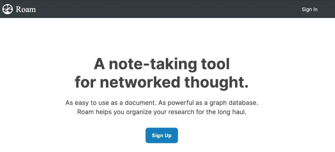 用了就回不去的新型笔记工具Roam Research - 知乎