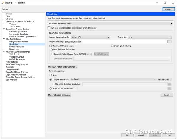 Testbench仿真方法1：在Quartus下基于Modelsim的仿真流程 - 知乎