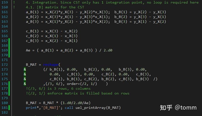 ABAQUS UEL - 二维3节点三角形单元开发及后处理显示 - 知乎