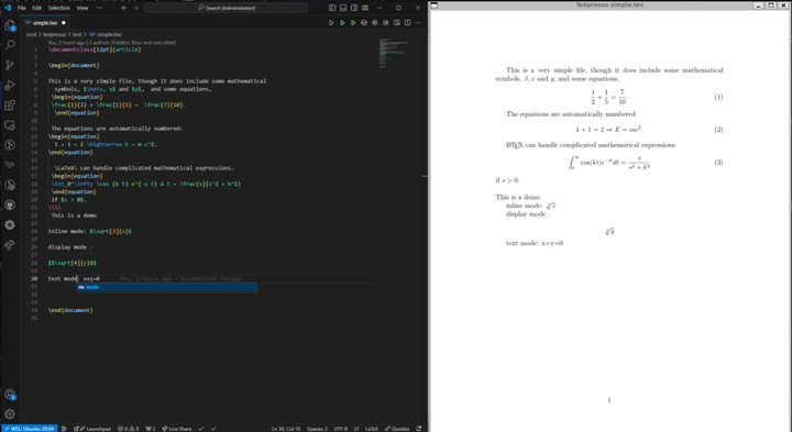 又一个所见即所得的LaTeX-TeXpresso - 知乎