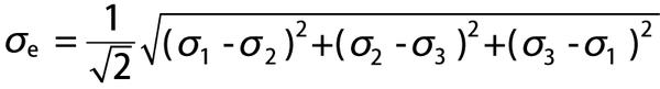 [公式概述]The von Mises Stress (冯•米塞斯应力) - 知乎