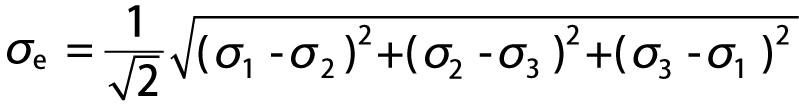 [公式概述]The von Mises Stress (冯•米塞斯应力) - 知乎