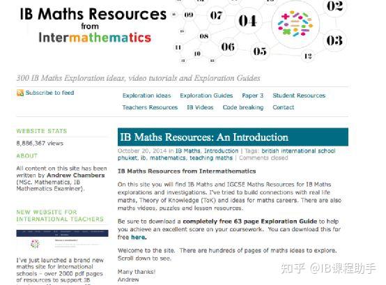 IB数学 学习网站分享 - 知乎