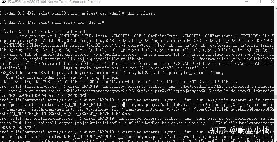 windows10编译安装gdal proj,sqlite3(一路向坑) - 知乎