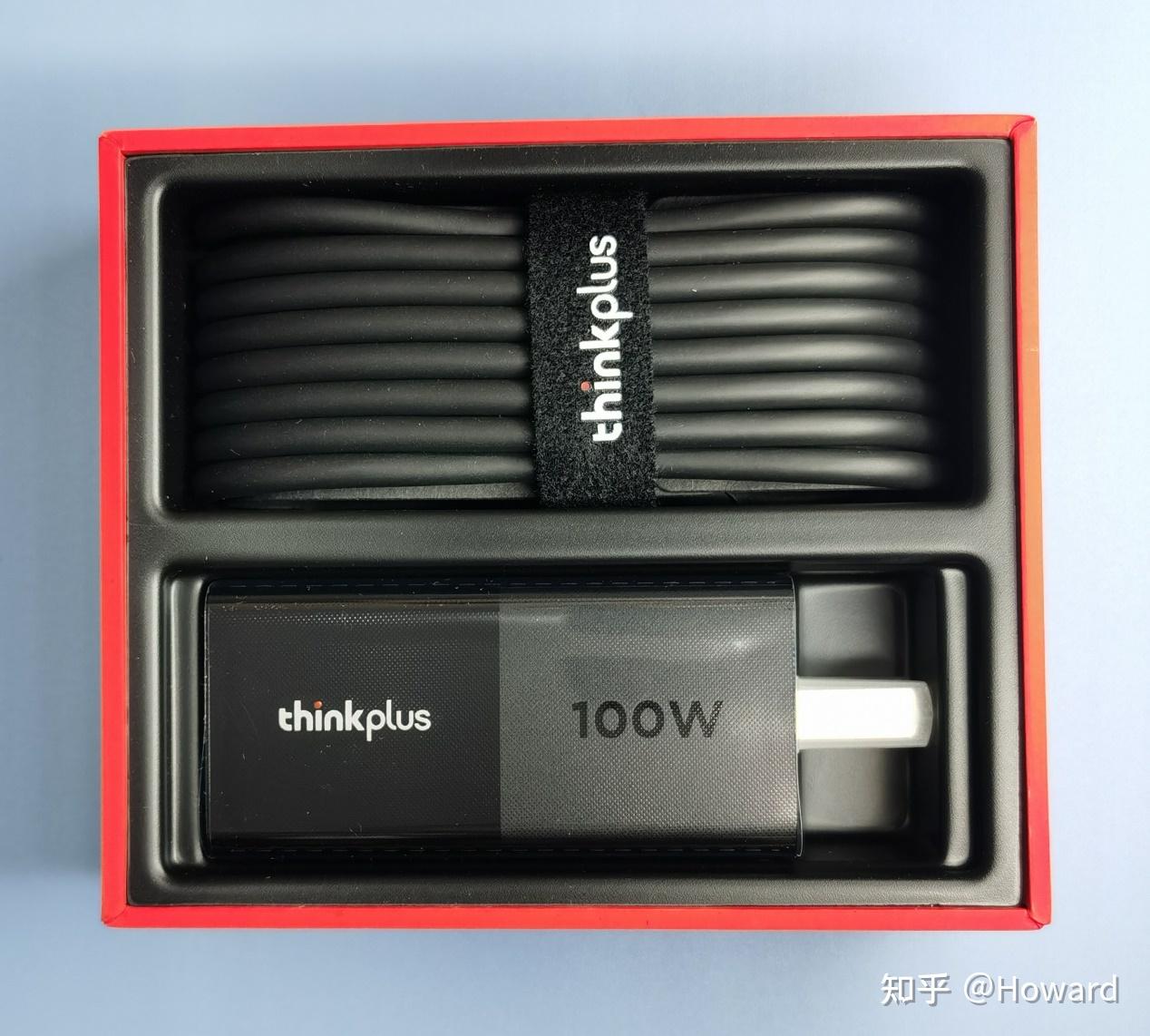 高能高效——联想Thinkplus口红电源100W氮化镓充电器体验 - 知乎