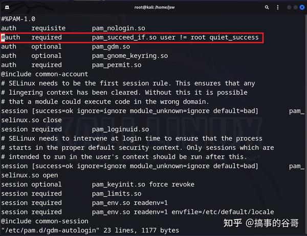 kali开启root登录 - 知乎