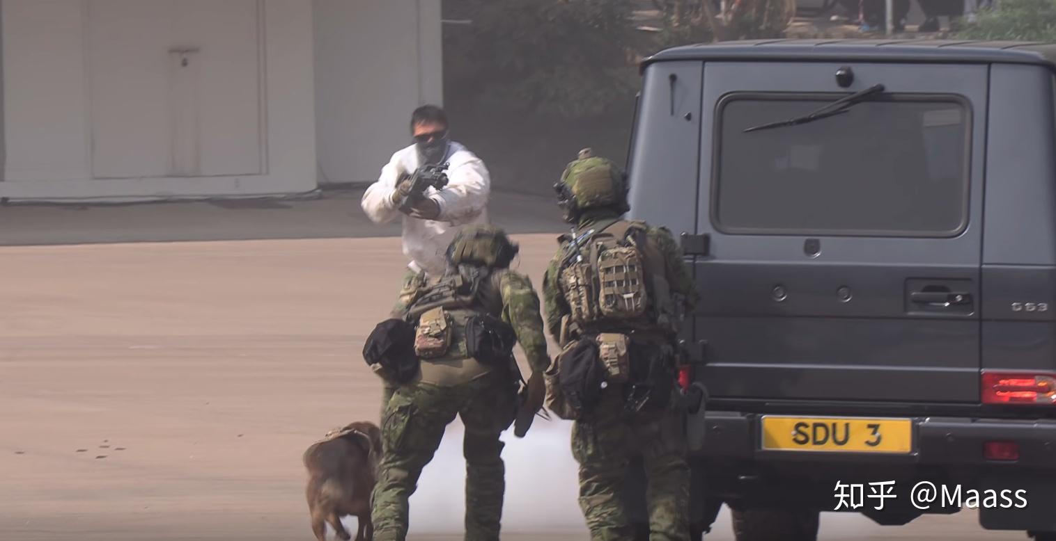 香港警察175周年警民同乐汇演 中的特别任务连（SDU，aka飞虎队） - 知乎