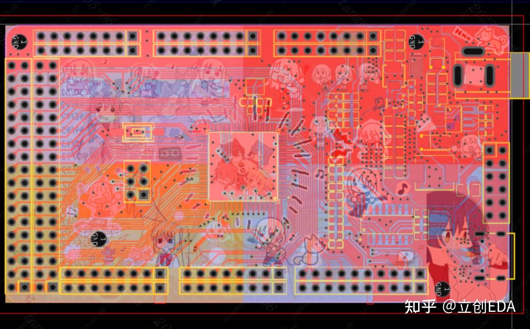 这种玩法头次见！我做了一块彩色的PCB，分享彩色丝印设计教程 - 知乎