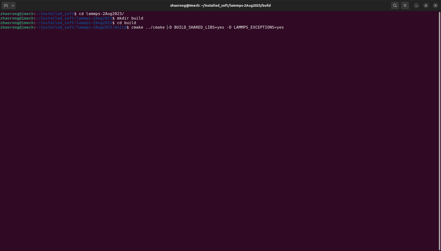 LAMMPS 软件的安装与运行 - 知乎